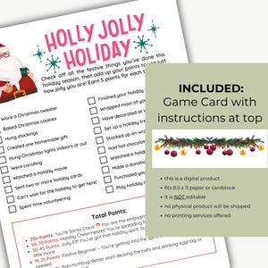 How Jolly Are You Game for Adults, Family Game Night, Printable ...