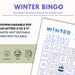Winter Bingo, Get to Know You Bingo, Icebreaker Game, Get to Know Me ...