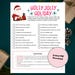 How Jolly Are You Game for Adults, Family Game Night, Printable ...