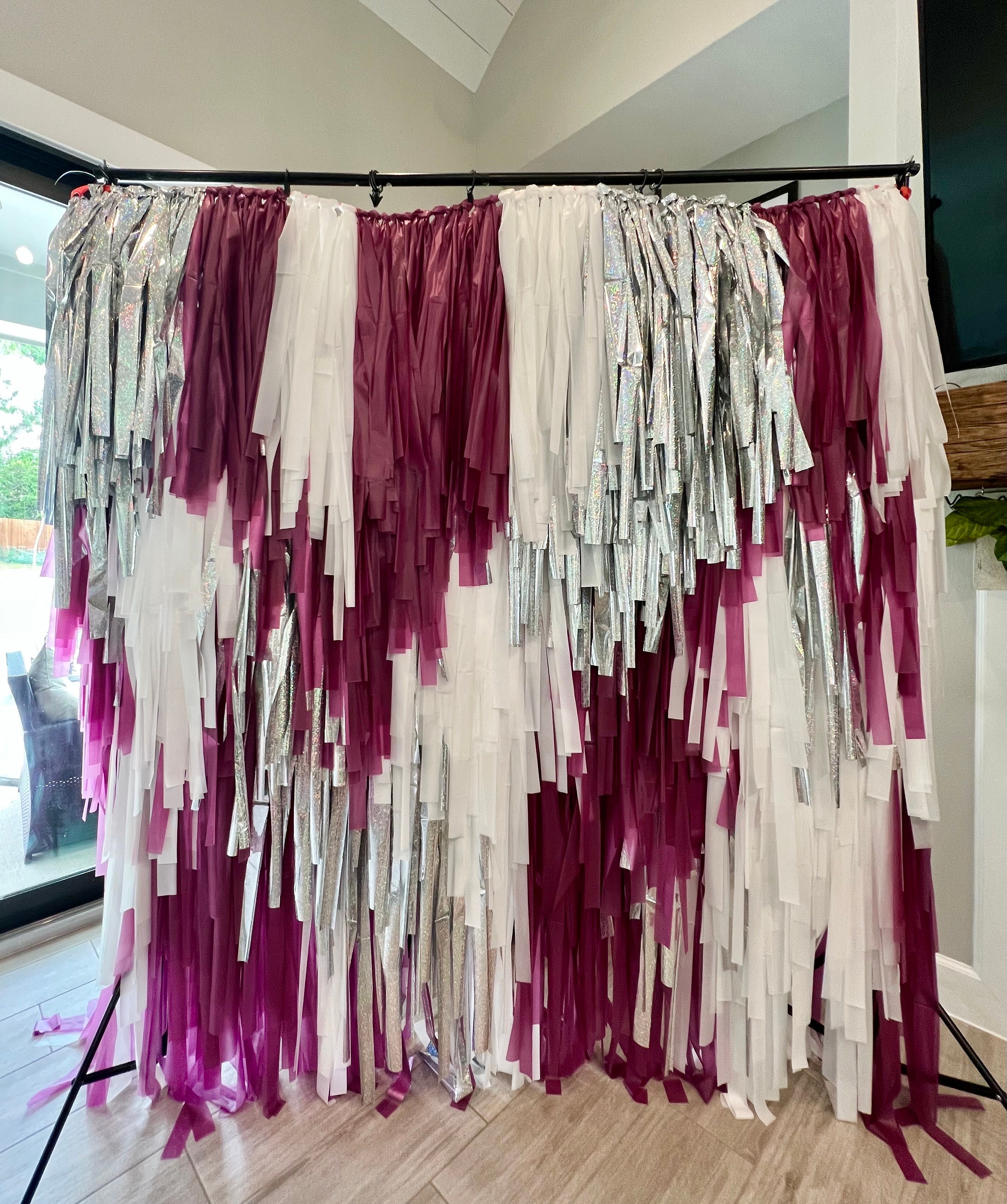 The Tassel is Worth the Hassle!- Graduation Party Fringe Photo Booth ...