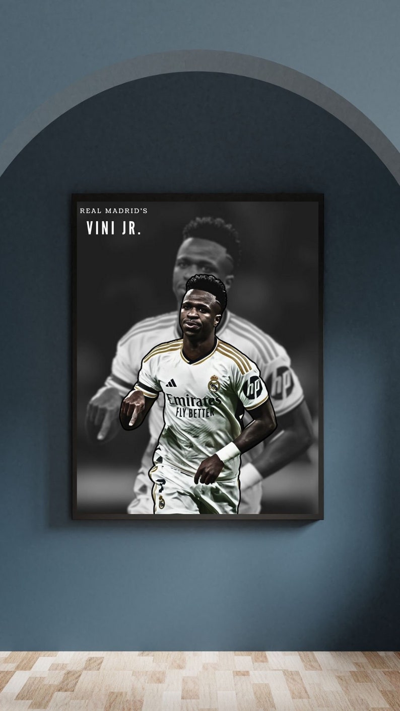 Vinicius Jr. Poster, Vinicius Jr. Prints, Vinicius Jr. Fan Gift ...