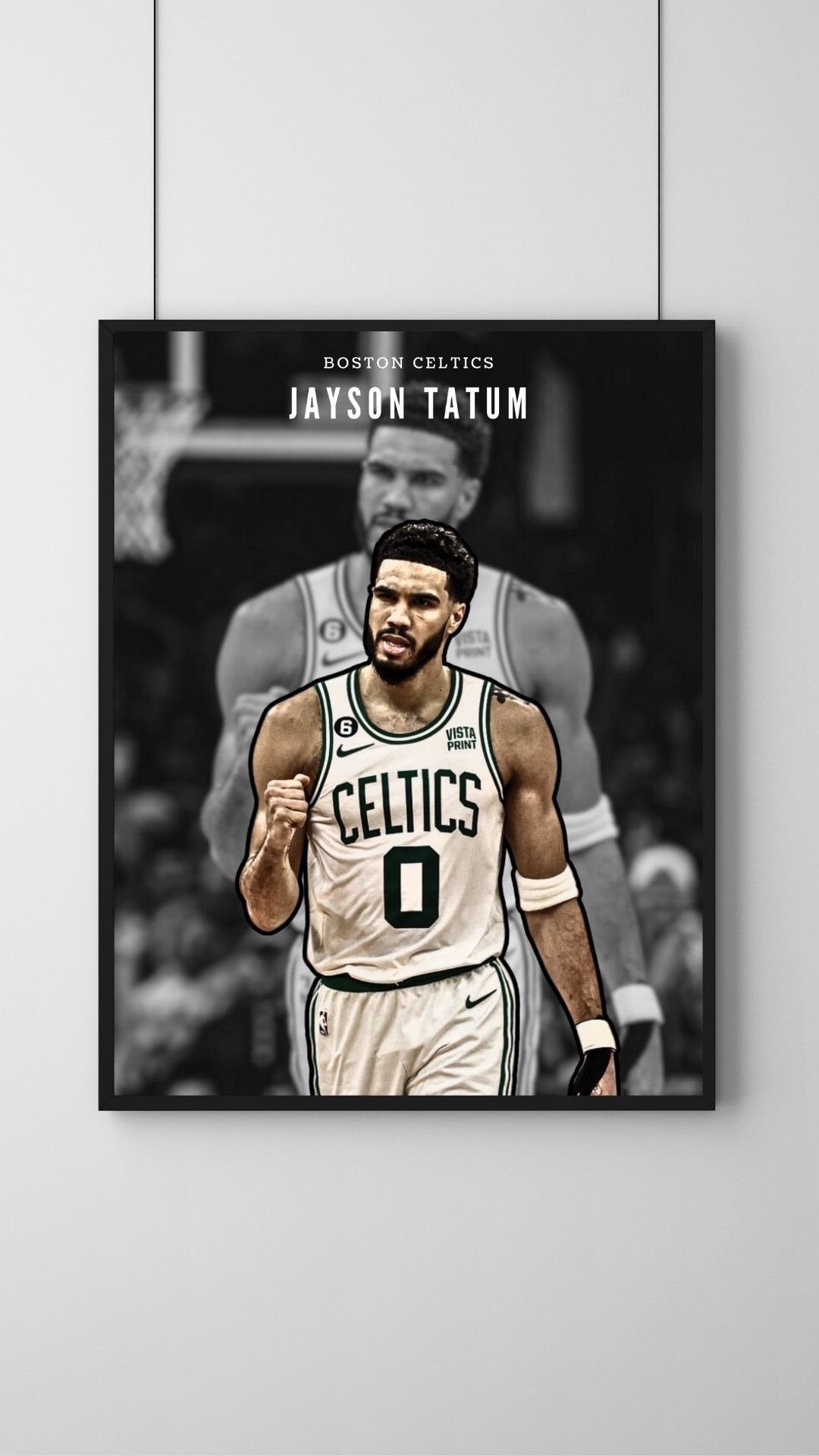 Jayson Tatum Poster, Jayson Tatum Prints, Tatum Fans, Celtics Fan Gifts ...