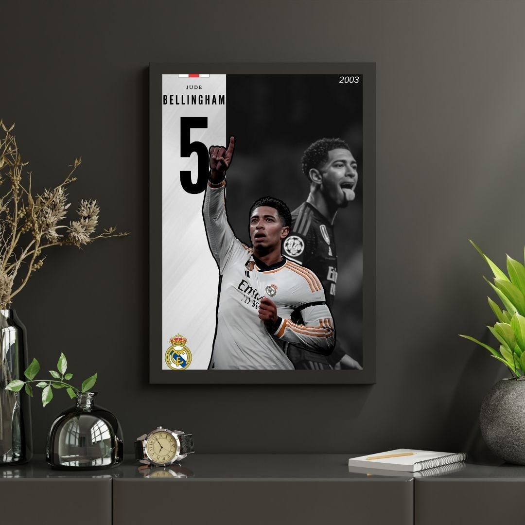 Jude Bellingham Poster, Bellingham Prints, Bellingham Fans, Bellingham ...