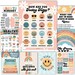 9 Retro Mental Health Posters for Classroom Elementary School Counselor ...