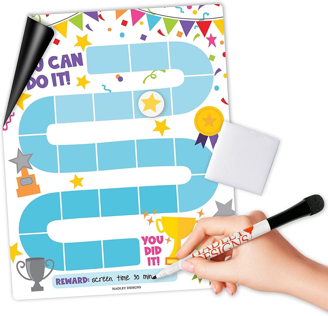 Colorful Reward Chart for Kids Behavior Chart for Home Kids Reward ...