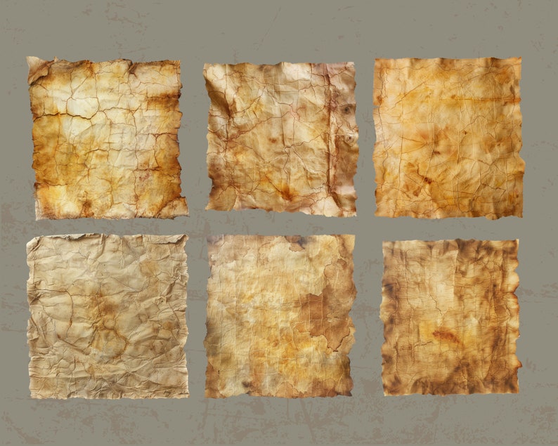 Old Paper Texture Vintage Digital Clipart L Printable Grunge Torn Print ...