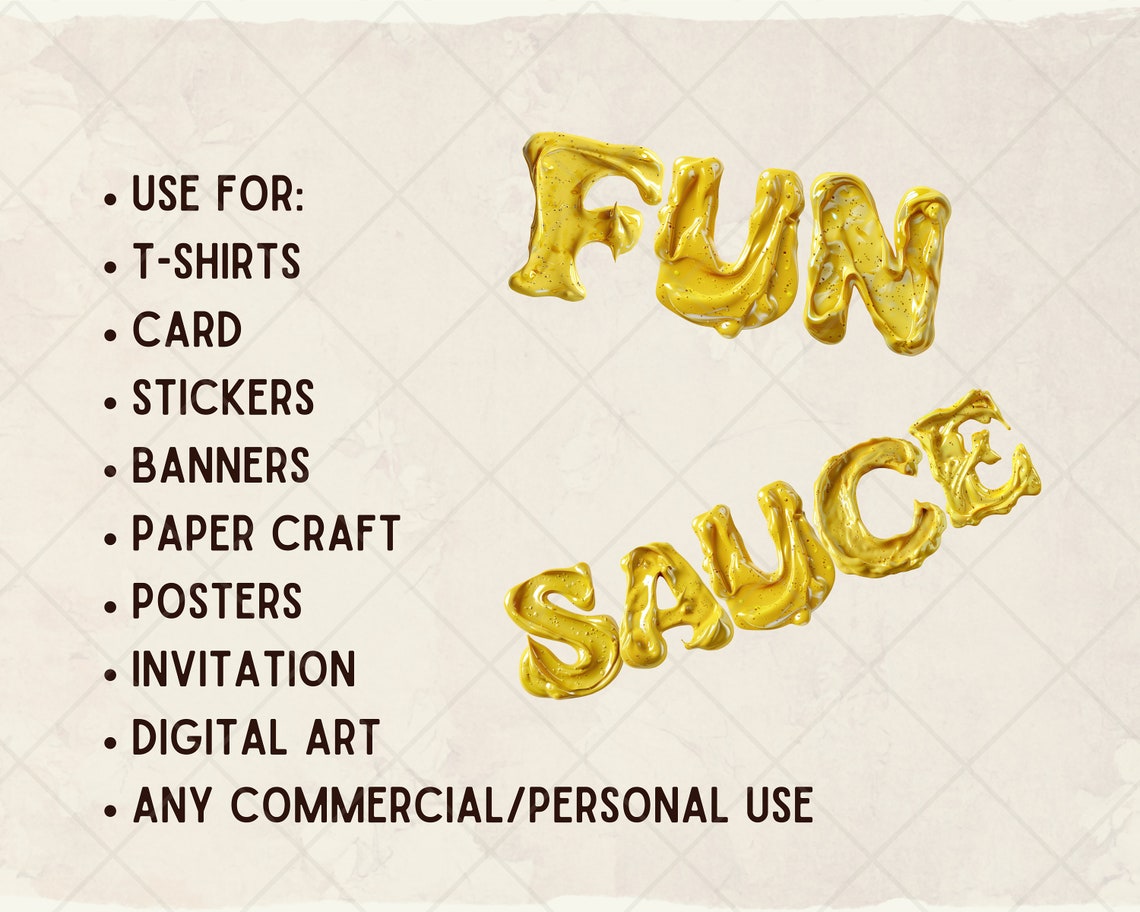 Hot Mustard Yellow Alphabet Digital Clipart L Printable Fun Letters ...