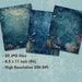 Dark Blue Underwater Design Digital Paper, Printable Under the Sea ...