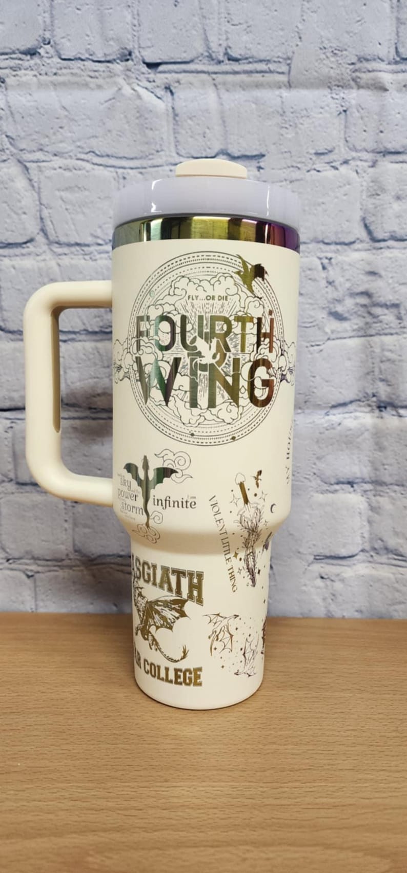 40oz Fourth Wing Tumbler - Etsy