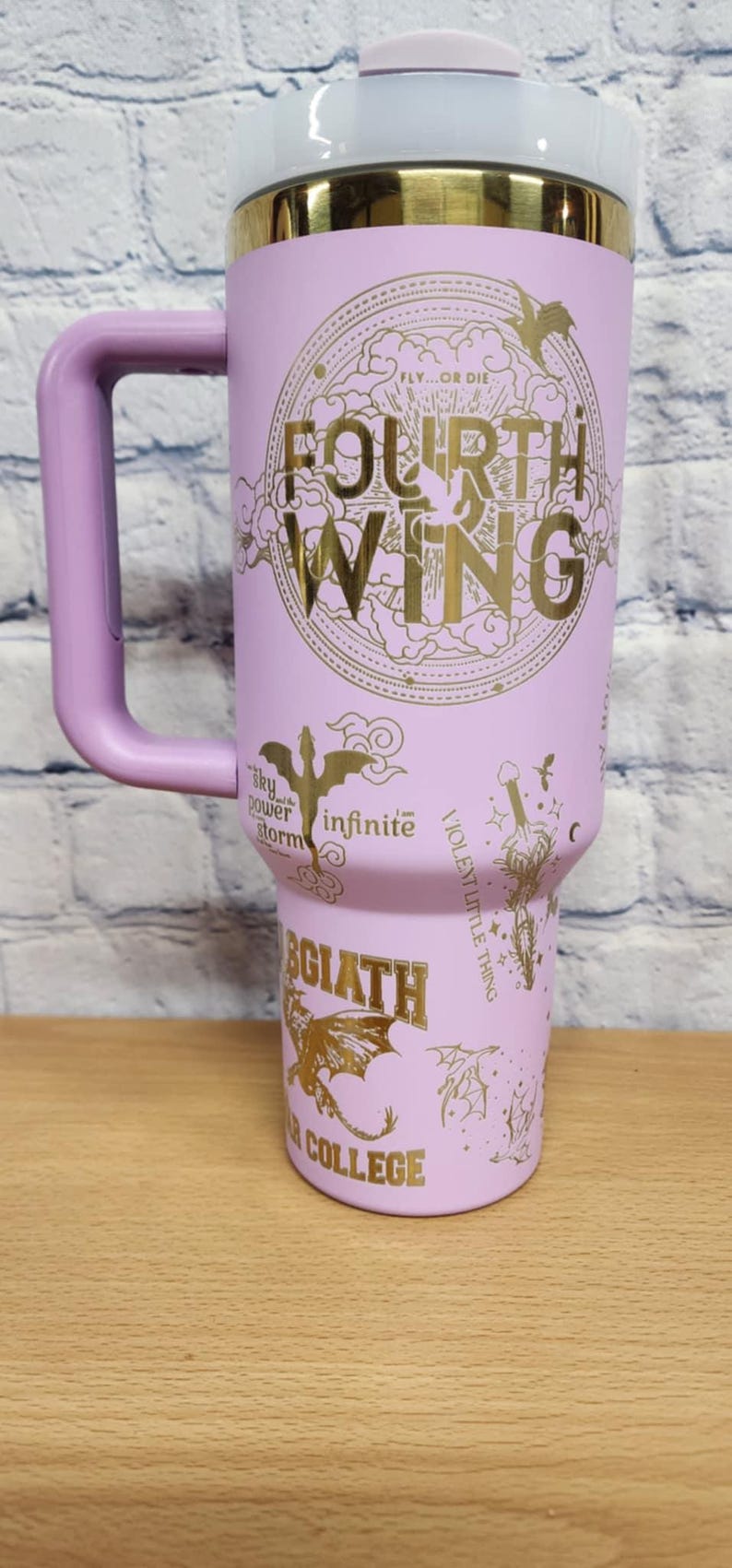 40oz Fourth Wing Tumbler - Etsy