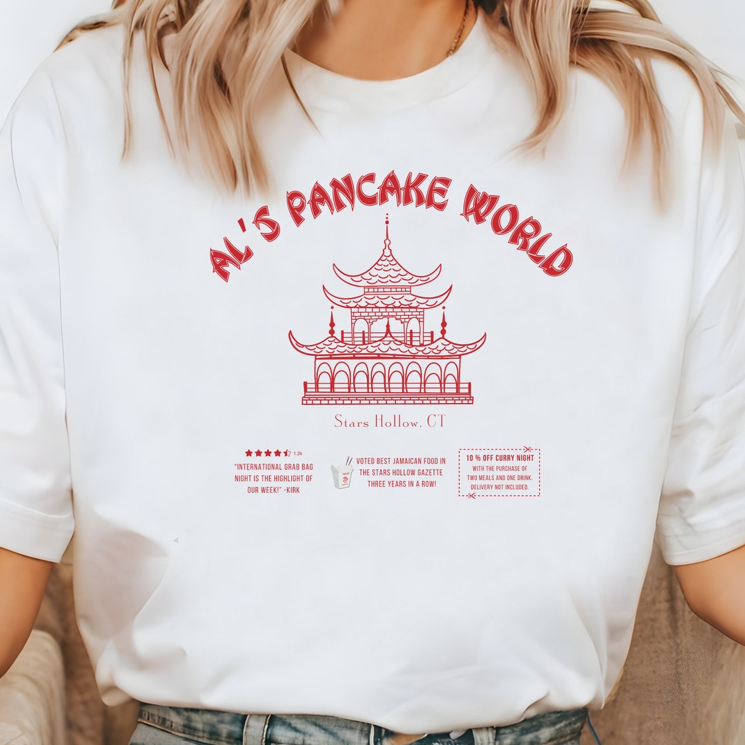 Als Pancake World, Al's Pancake World Shirt, Stars Hollow Shirt ...