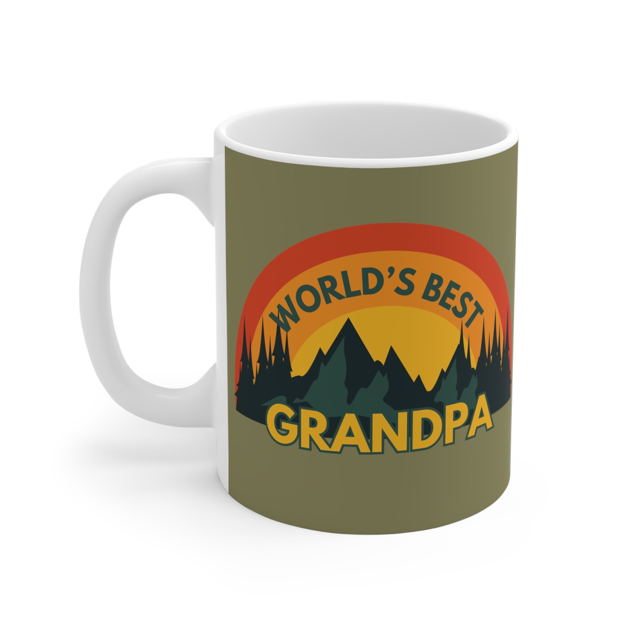 World's Best Grandpa Mug, Father's Day Gift Idea for Grandpa, World's ...