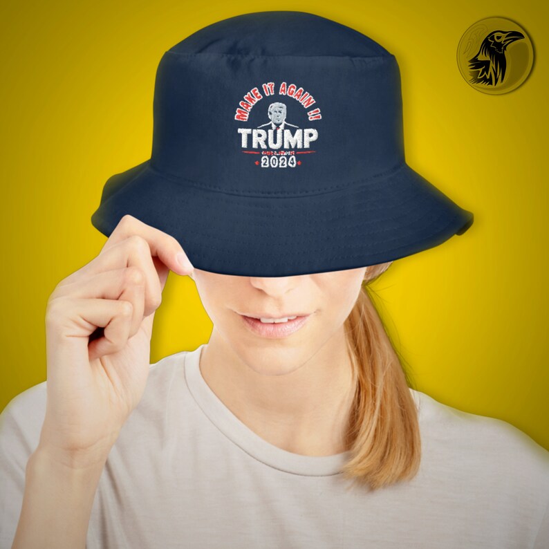 Donald Trump 2024 Bucket Hat Trumps Hat, Republican Hat, Make America ...
