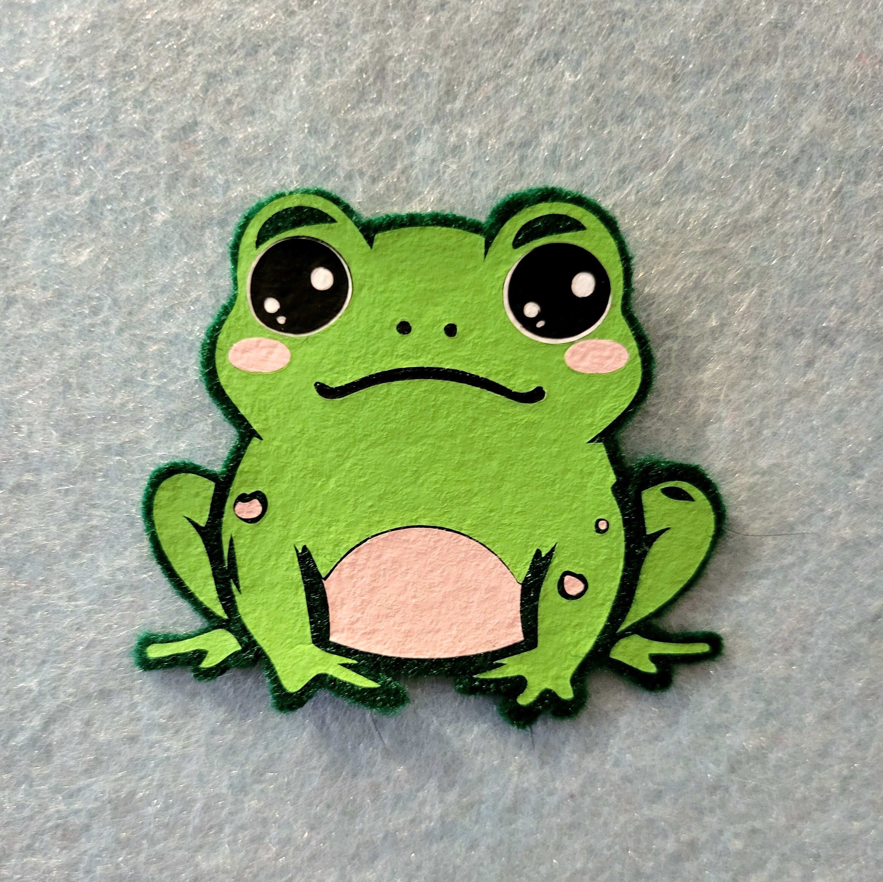 Five Little Speckled Frogs Felt Story, Handmade, Used for Early ...