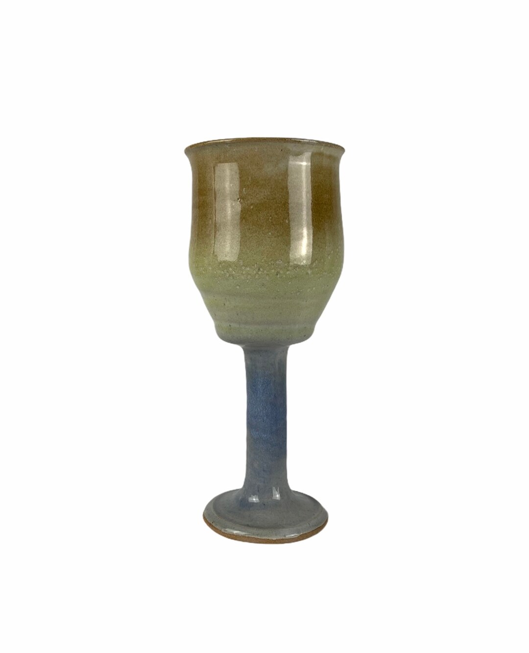 Handmade Ceramic Wine Goblet-stoneware Clay Pottery - Etsy