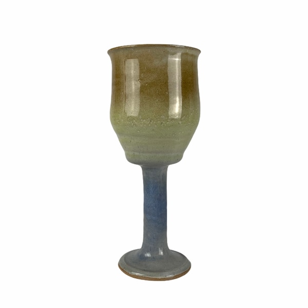 Ceramic Wine Goblet - Etsy