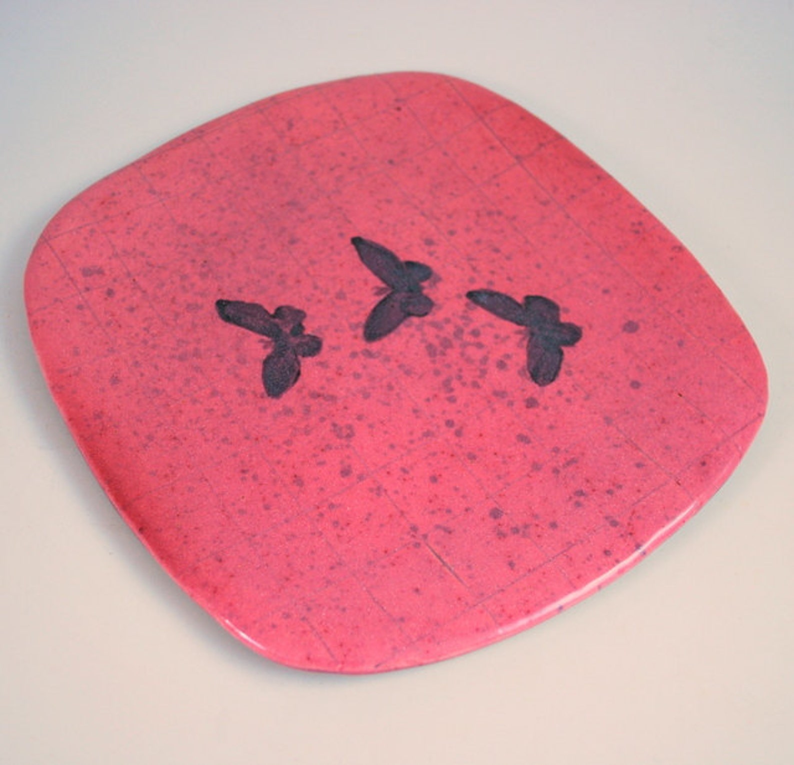 Handmade Ceramic Butterfly Plate Handmade Clay Pottery on Sale - Etsy