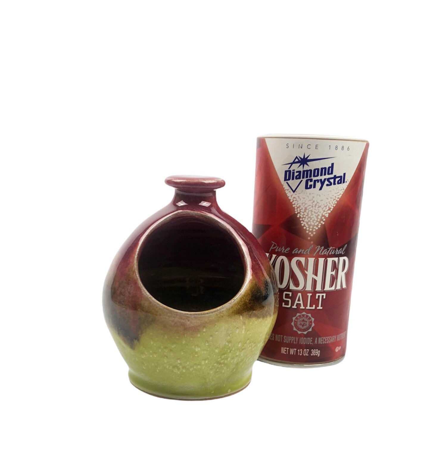 Handmade Ceramic French Salt Pig or Cellar/wheel Thrown Stoneware ...