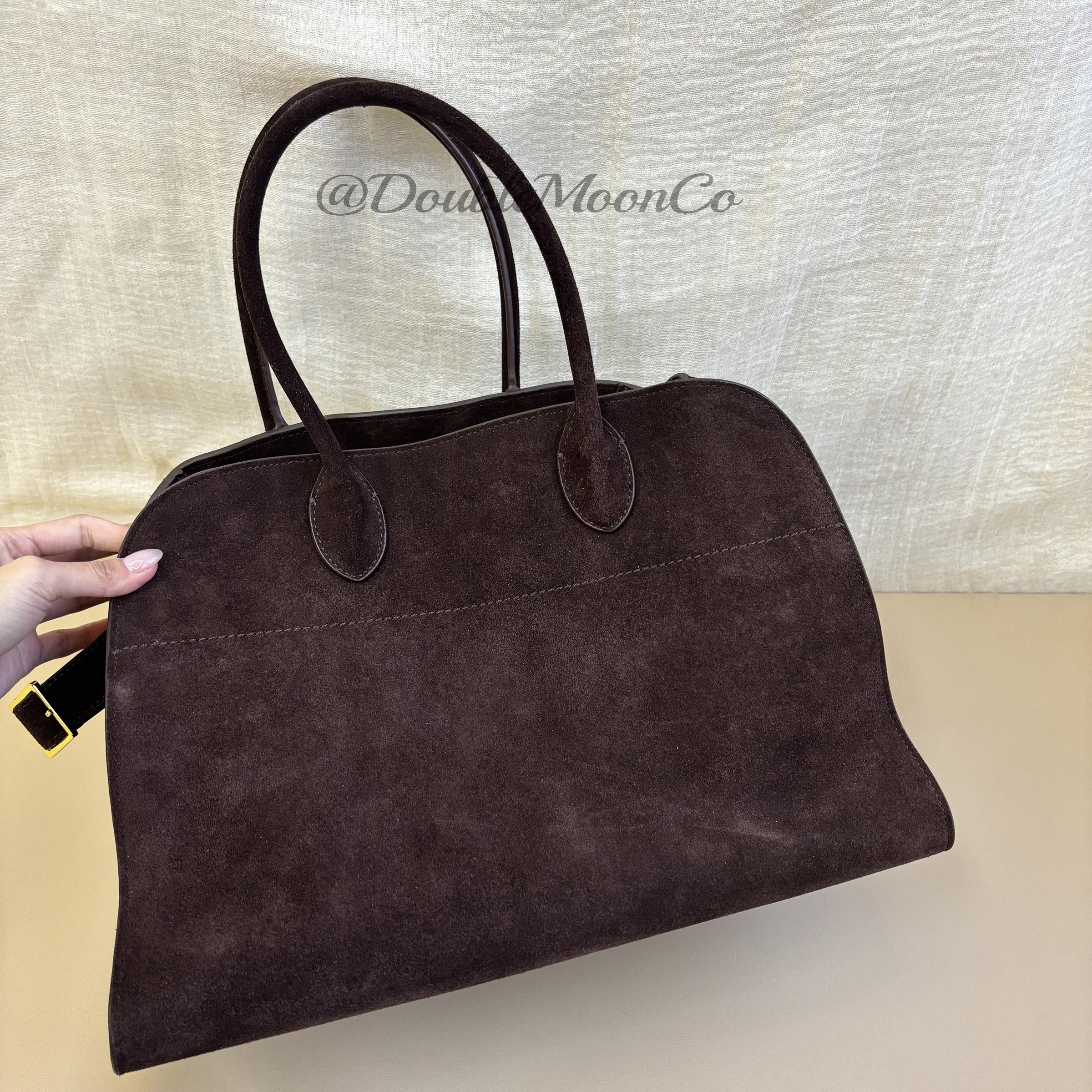 Suede Tote Bag, Large Leather Tote Bags, Minimal Design Handbag - Etsy