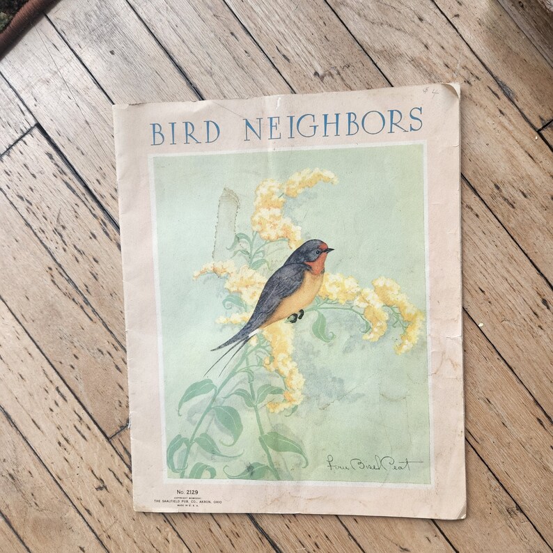 Bird Drawings Fern Bisel Peat Robin Baltimore Oriole Cardinal Wren ...