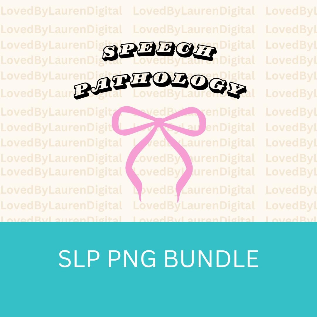 SLP PNG File, Speech Language Pathology, SLP Digital Download, Cute ...