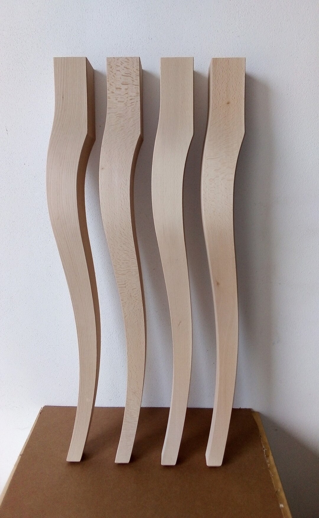 Wooden Table Legs Model shaped Set of 4 Pcs. Various Sizes - Etsy