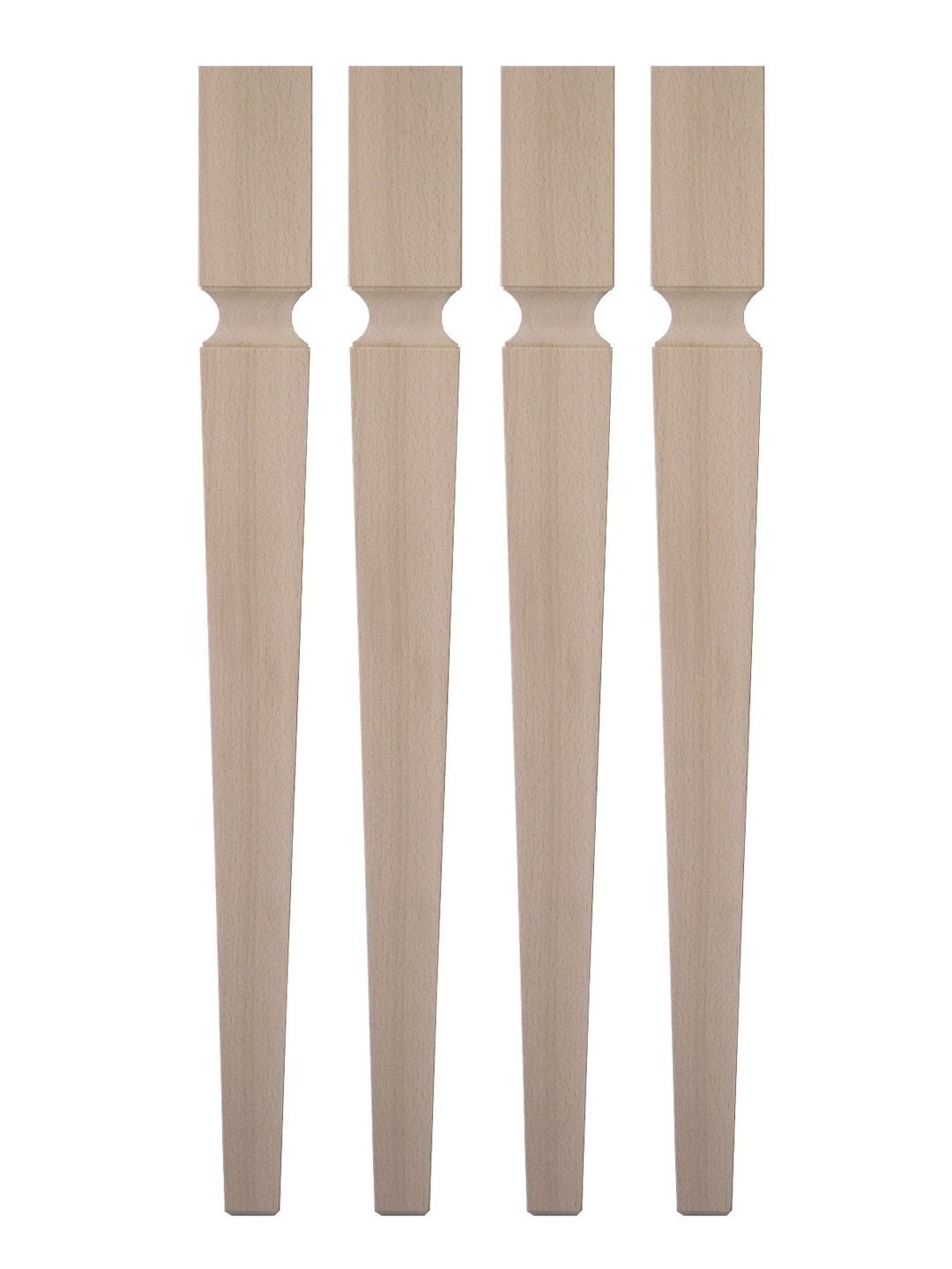 Wooden Table Legs Model pin WITH Schooner Set of 4 Pcs. Various Sizes ...