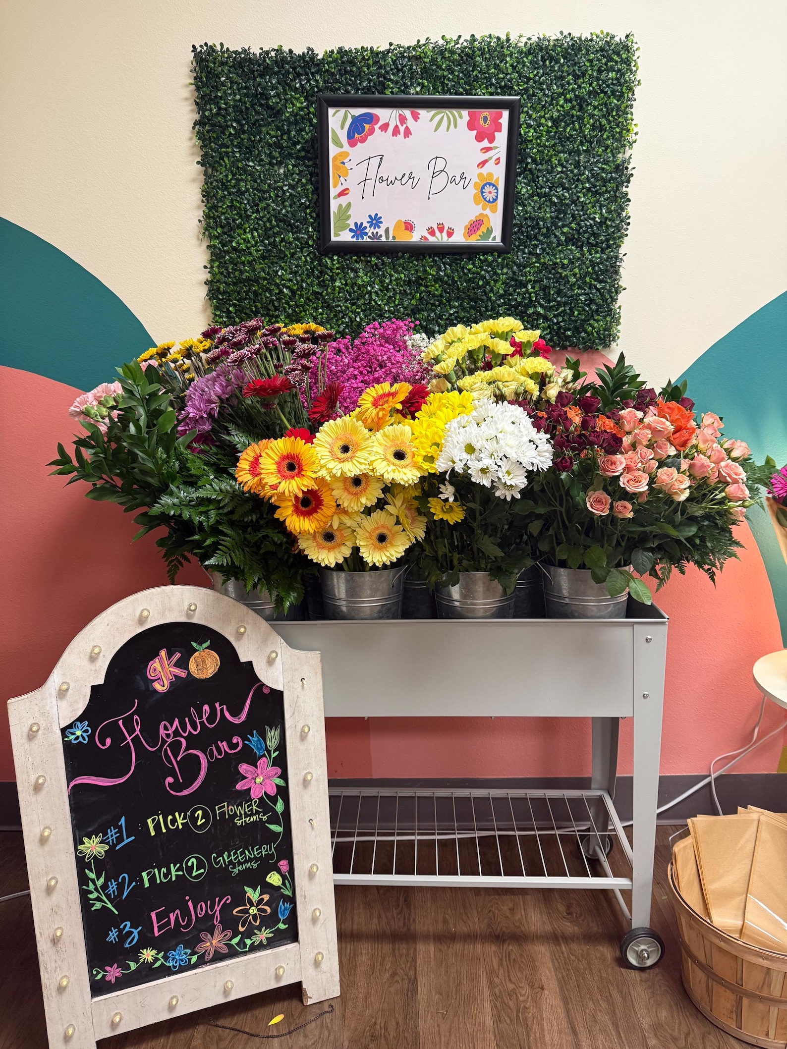 Flower Bar Sign - *instant Digital Download - Etsy