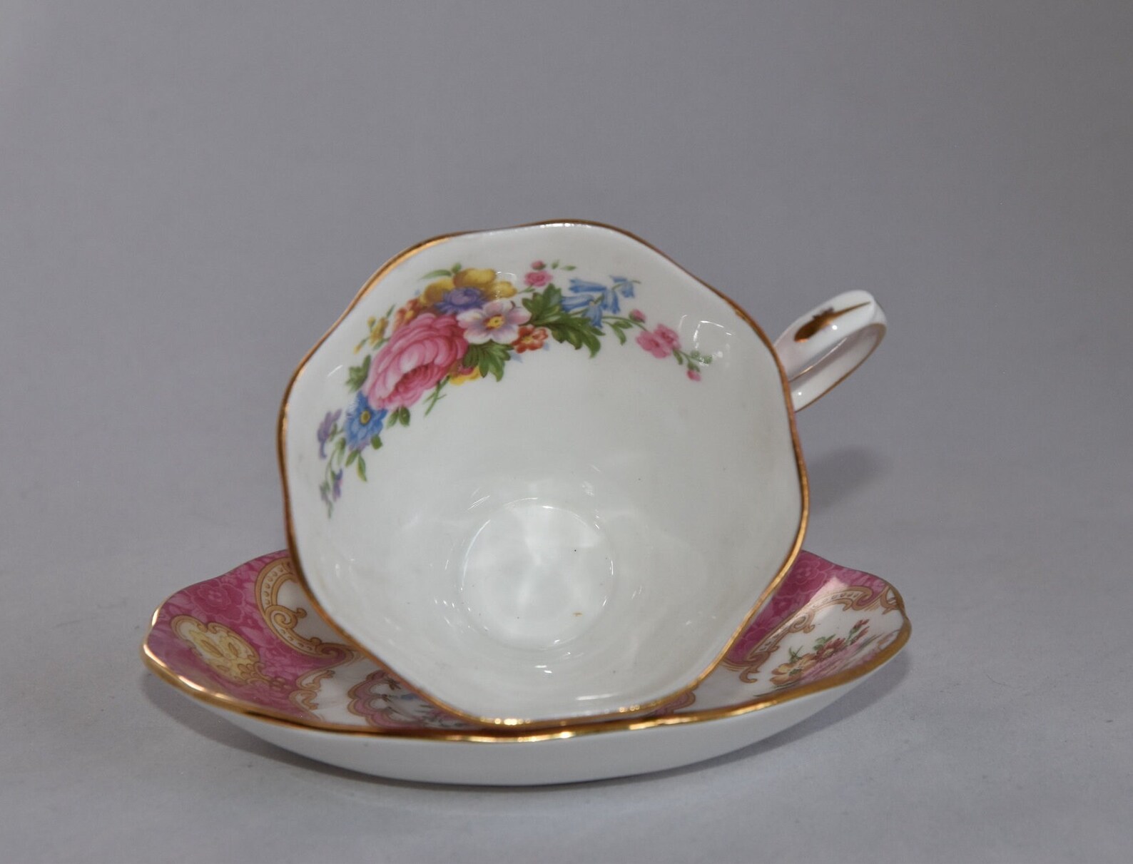 Royal Albert "lady CARLISLE - Cup and Saucer Set, Excellent Condition ...