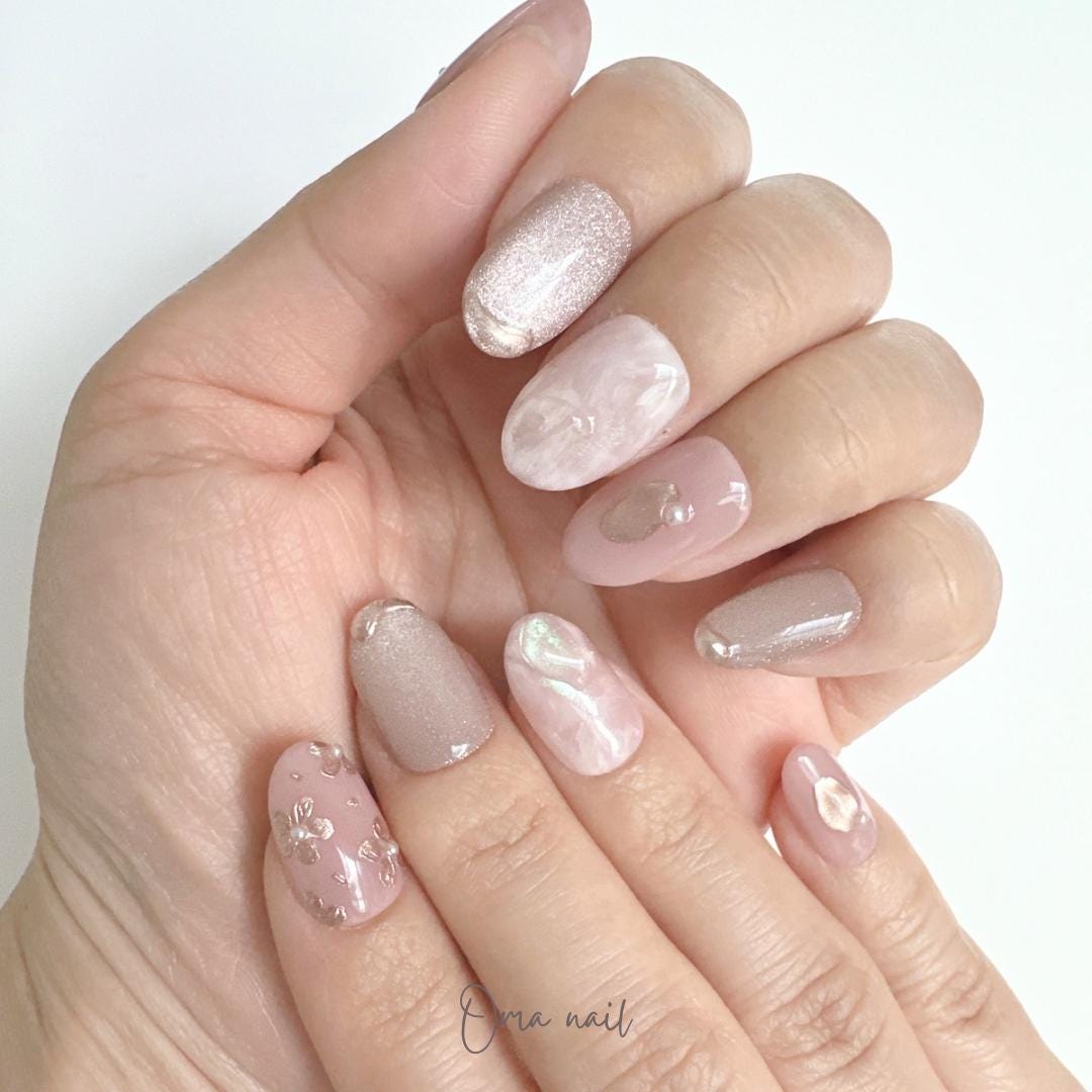 Reusable Press on Nails | Shape-memory Gel or Plastic Tip | Long ...