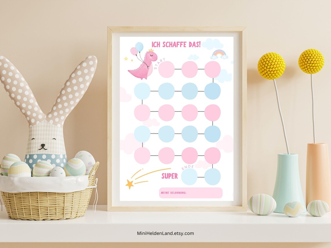 Reward Chart for Children | Motivation Chart for Children | Reward ...
