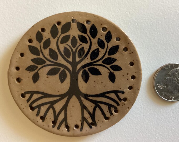 Tree of Life C Ceramic Base for Pine Needles - Etsy