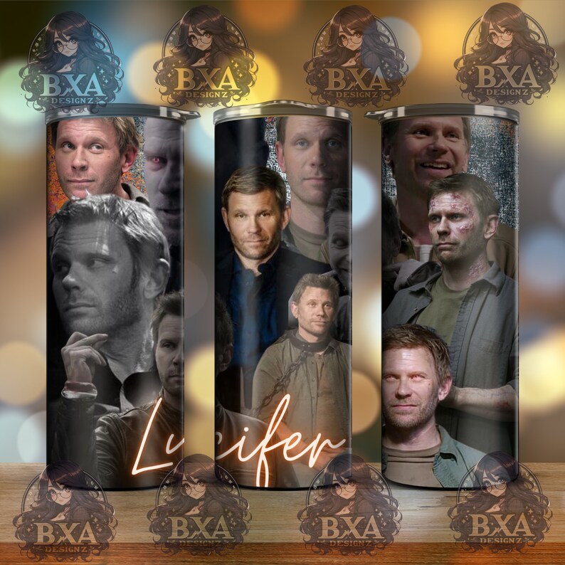 Lucifer Supernatural Png for Sublimation Skinny Tumbler - Etsy
