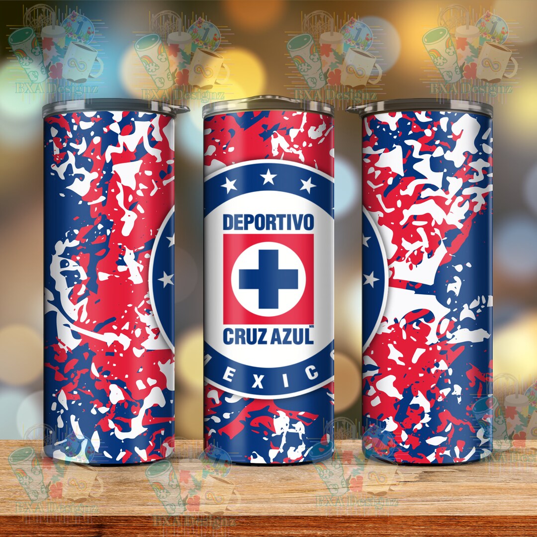 Cruz Azul PNG for Sublimation Skinny Tumbler - Etsy