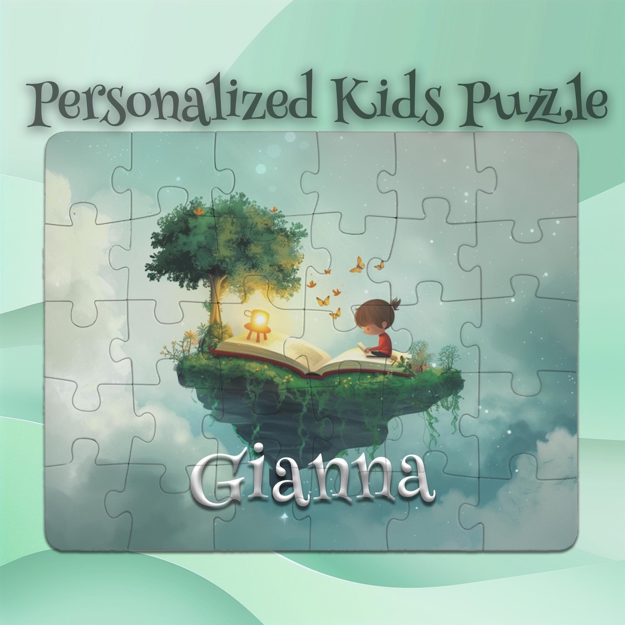 Personalized Storybook Puzzle for Kids – Interactive Puzzle – Toddler ...