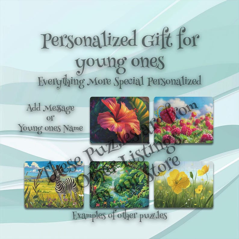 Personalized Doll House Puzzle for Kids – Personalized Keepsake Puzzle ...