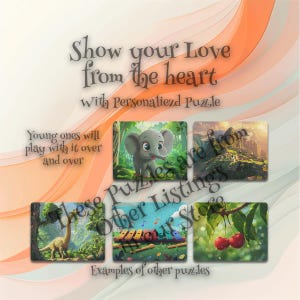 Personalized Blueberry Puzzle for Kids – Problem-solving Puzzle – Early ...