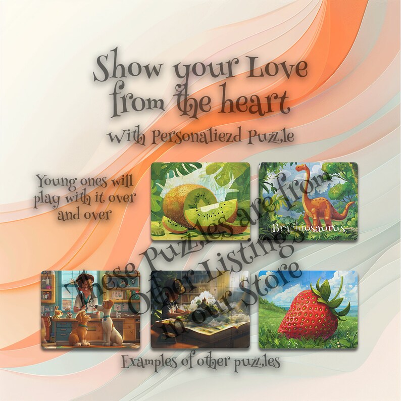 Personalized Blueberry Puzzle for Kids Large Pieces Educational Jigsaw ...