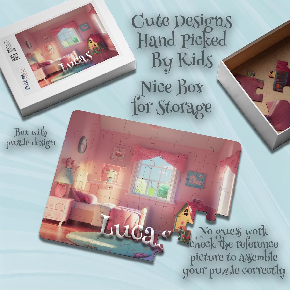 Personalized Doll House Puzzle for Kids – Inspires Imagination ...