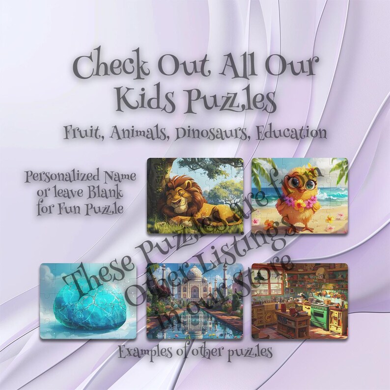 Personalized Runner Puzzle for Kids – Inspires Imagination – Cognitive ...