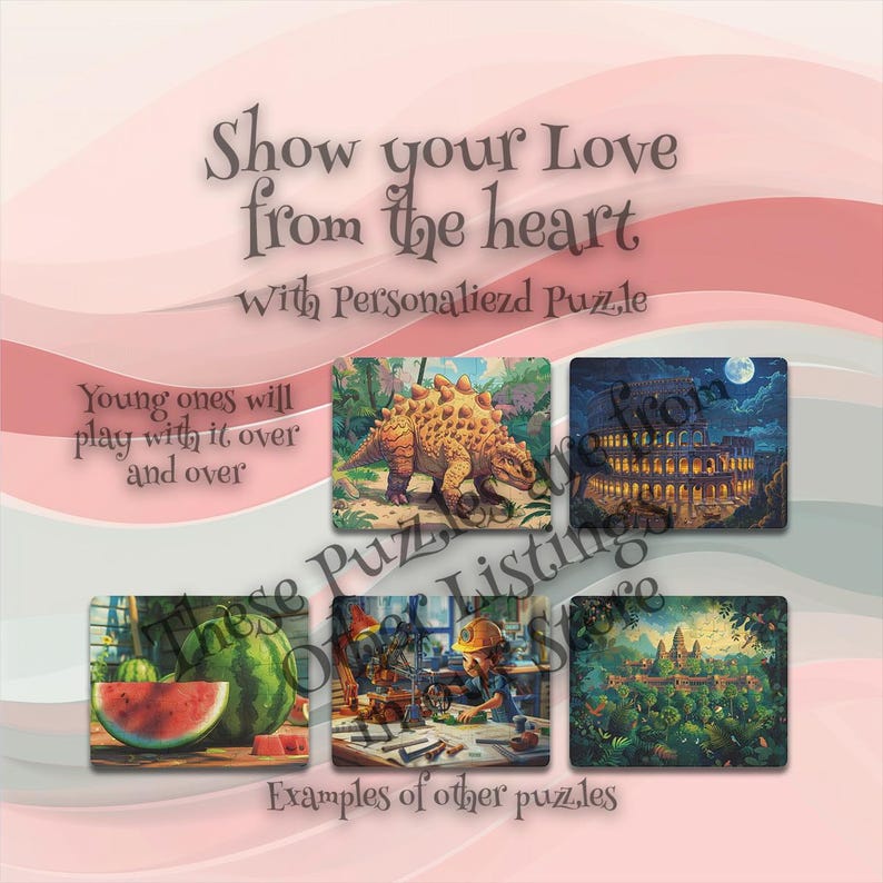 Personalized Diamond Puzzle for Kids – Educational Puzzle Toy ...
