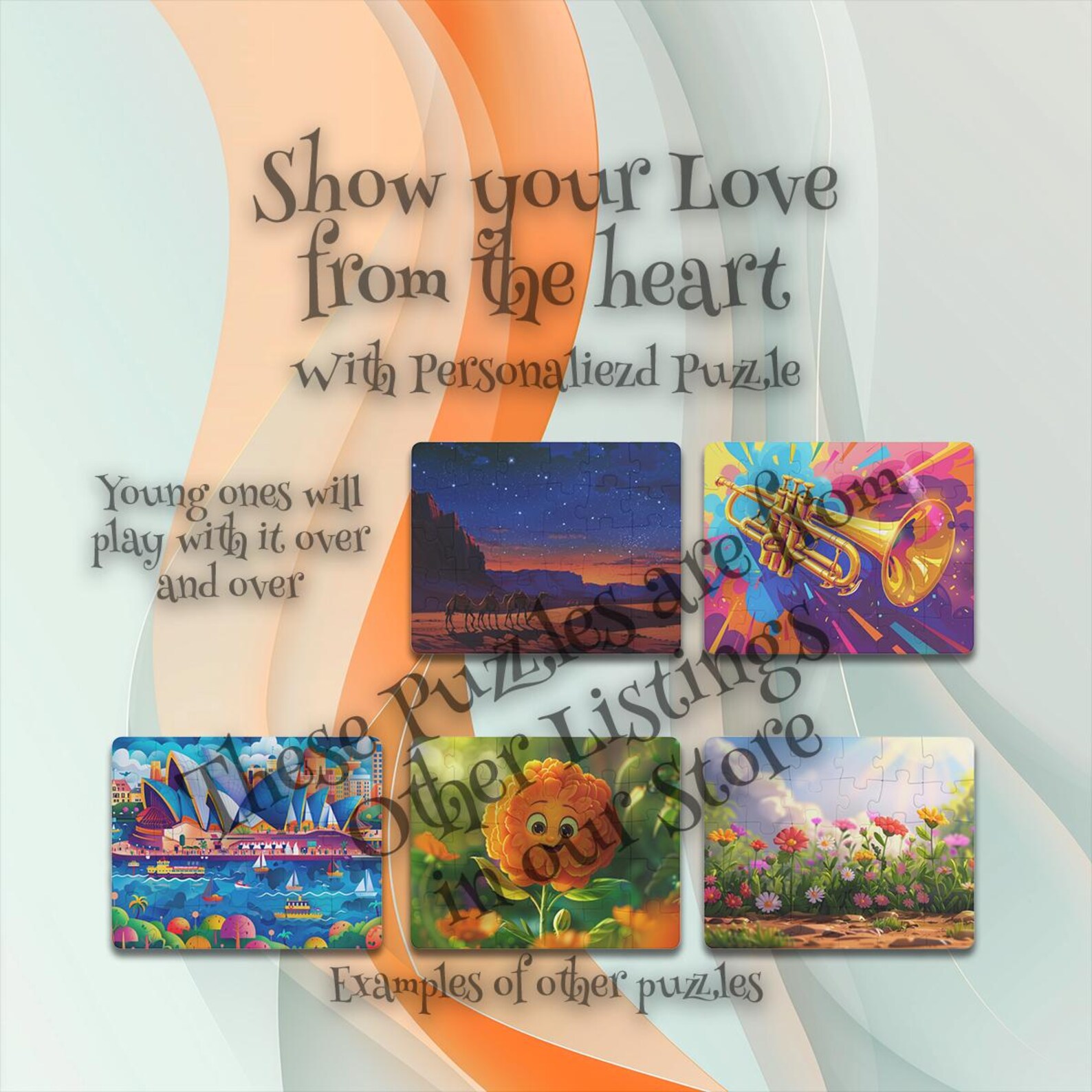 Personalized Snow Plow Puzzle for Kids – Early Learning Activity ...