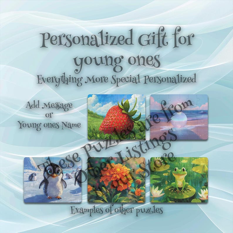 Personalized Storybook Puzzle for Kids – Motor Skills Booster – Early ...