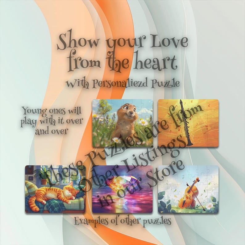 Personalized Storybook Puzzle for Kids – Personalized Keepsake Puzzle ...