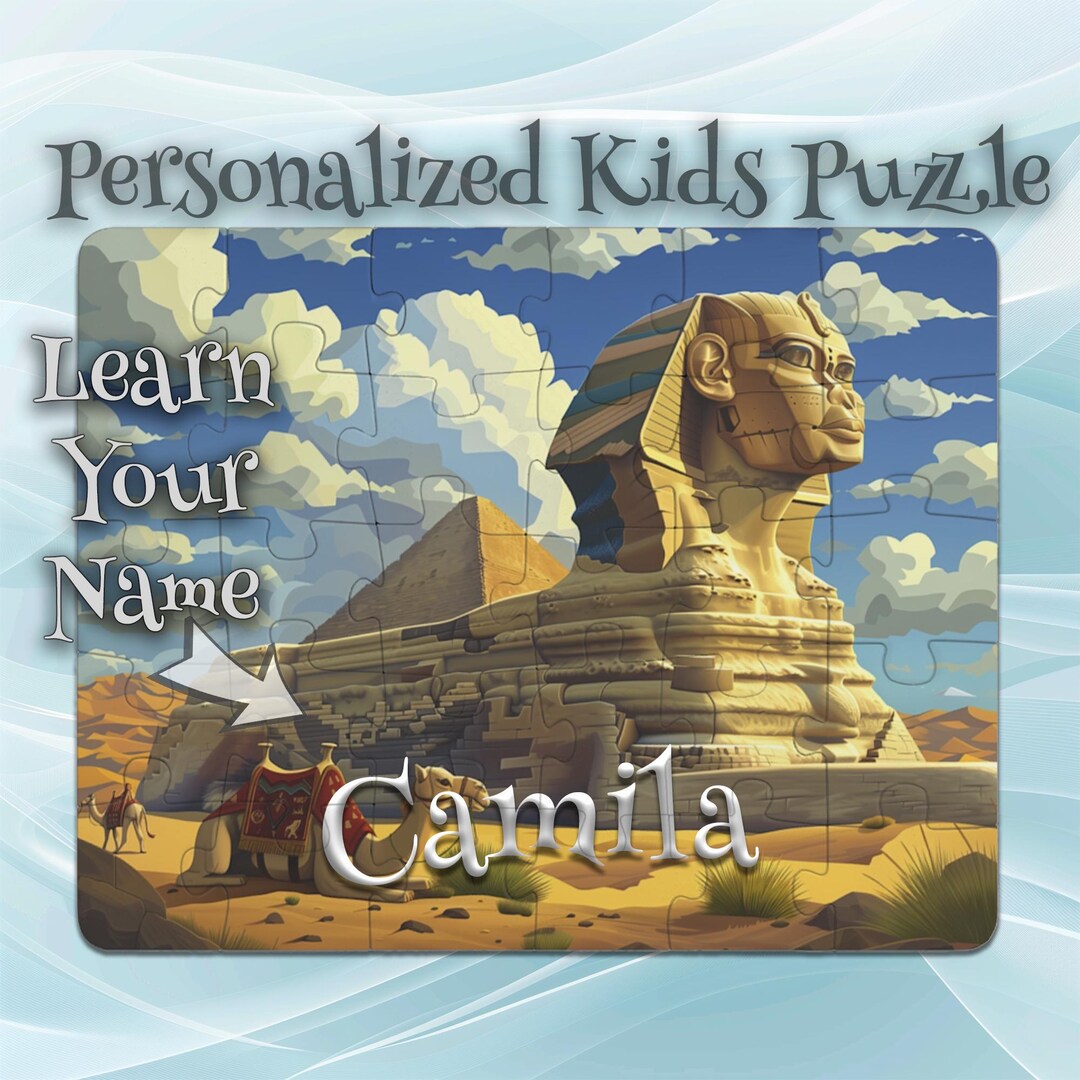 Personalized Sphinx Puzzle for Kids – Ideal Gift for Boys & Girls ...