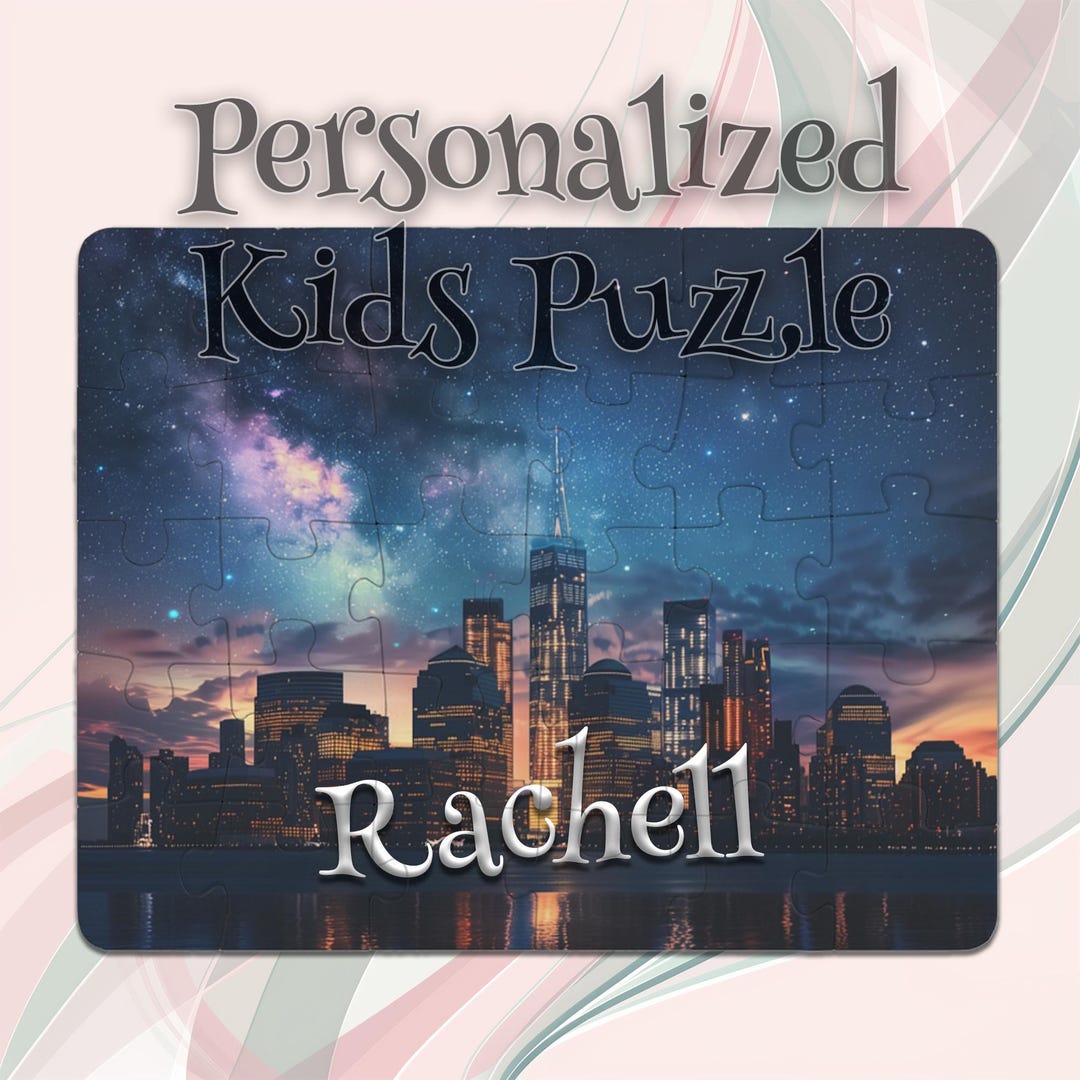 Personalized Freedom Tower Puzzle for Kids – Problem-solving Puzzle ...