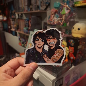 Jake and Johnnie Stickers!!! - Etsy