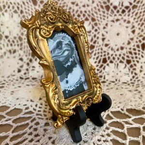 Small T Rex Dinosaur Victorian Goth Renaissance Portrait, Halloween ...