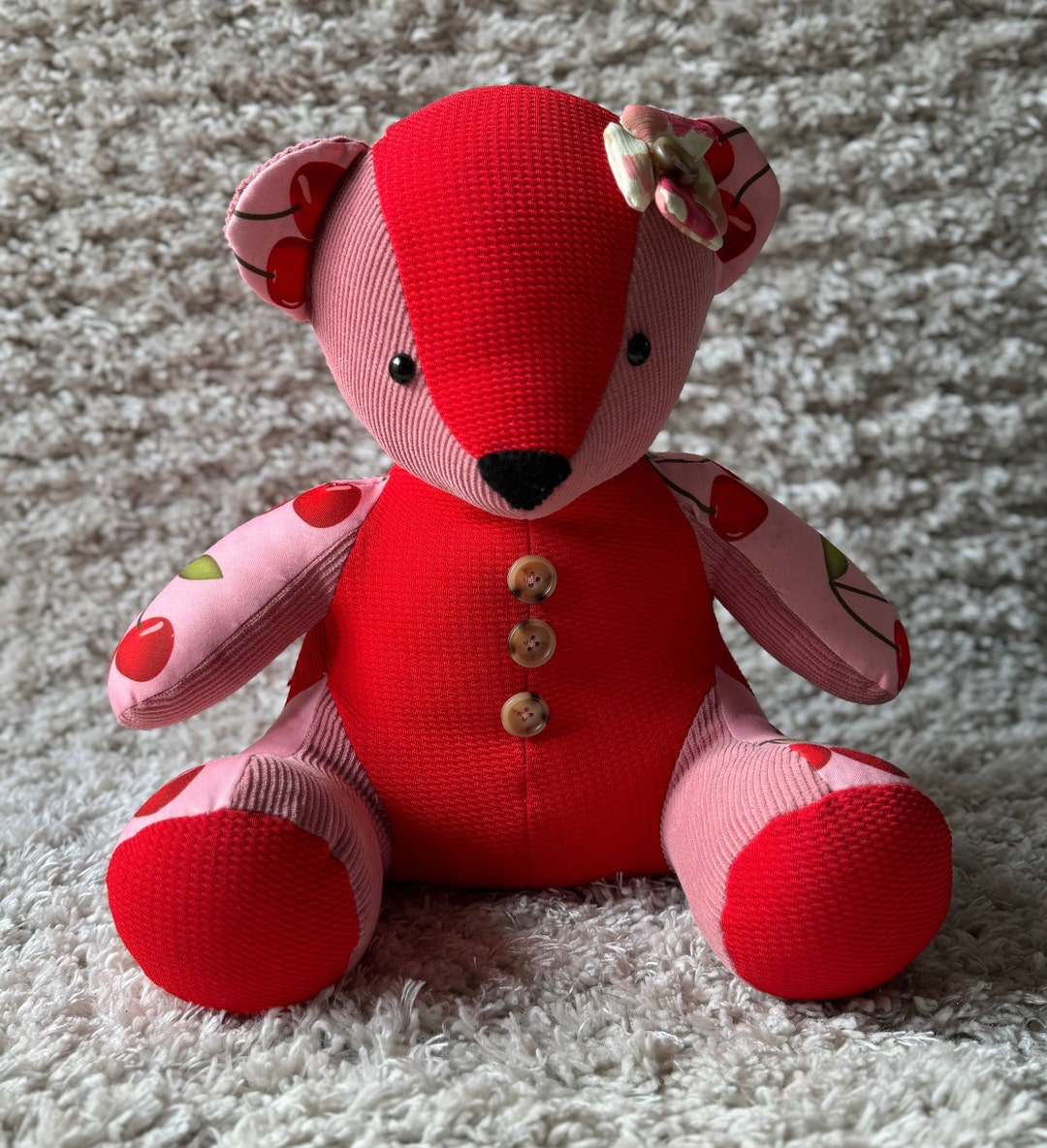 Remembrance Bear, Remembrance Bear From Clothing, Memorial Item ...