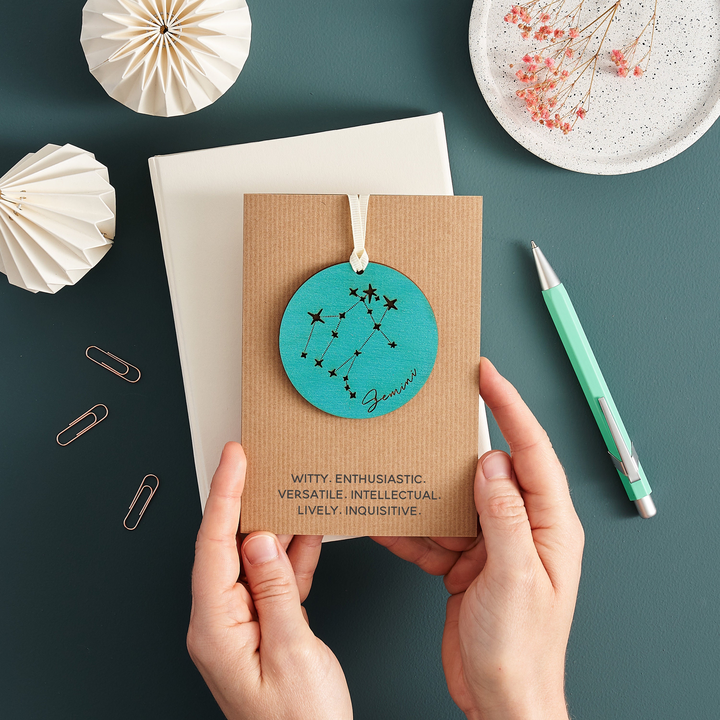 Zodiac Birthday Card Keepsake Greetings Card Personalised | Etsy